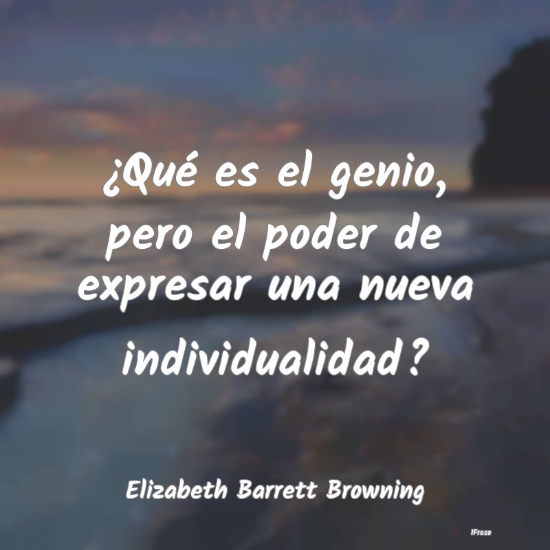 ¿Qué es el genio, pero el poder de exp